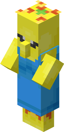 File:Minecraft Mario Mash-Up Savanna Cartographer Villager Render.png ...