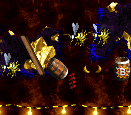 File:Squawks's Shaft DKC2 first Bonus Barrel.png - Super Mario Wiki ...