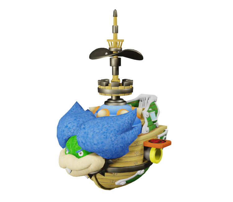 File:NSMBU Ludwig's Airship model.png - Super Mario Wiki, the Mario ...