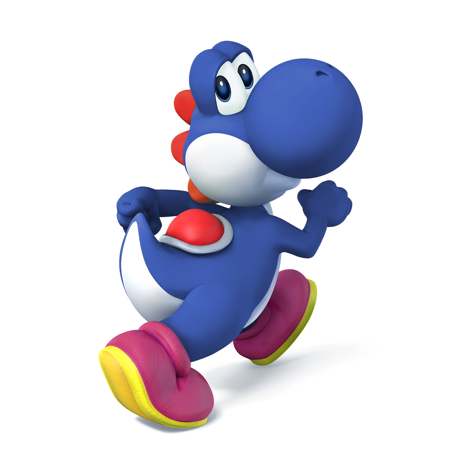 File:Yoshi SSB4 Artwork - Blue.jpg - Super Mario Wiki, the Mario encyclopedia