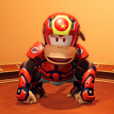 File:Diddy Kong (Trick Gear) - Mario Strikers Battle League.png - Super ...