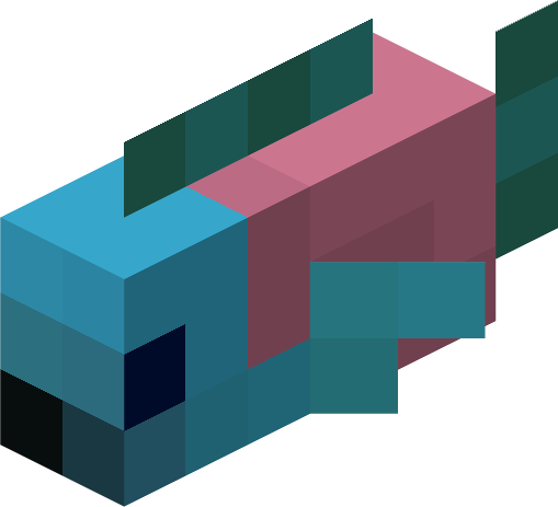 File:Minecraft Mario Mash-Up Tropical Fish Cotton Candy Betta Render ...