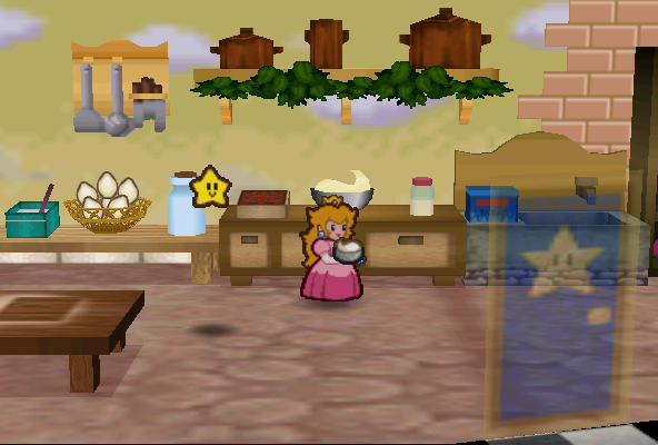 File:Princess Peach's Castle (Cream).png - Super Mario Wiki, the Mario ...