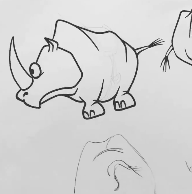 File:DKC-Concept Rambi2.png - Super Mario Wiki, the Mario encyclopedia