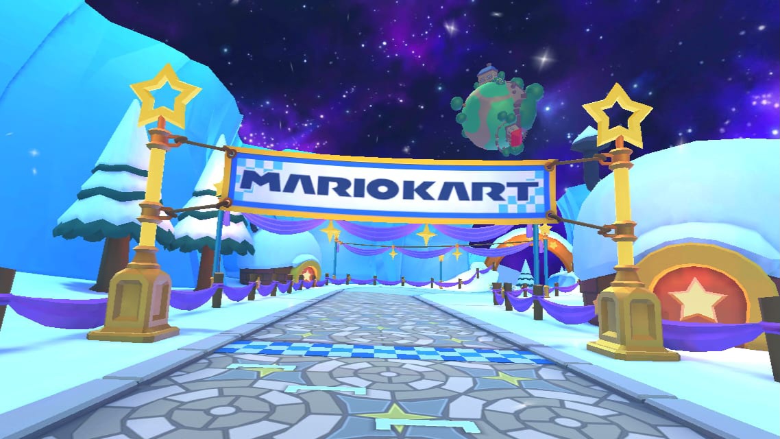 File:MKT 3DS Rosalina's Ice World Starting Line.jpg - Super Mario Wiki ...