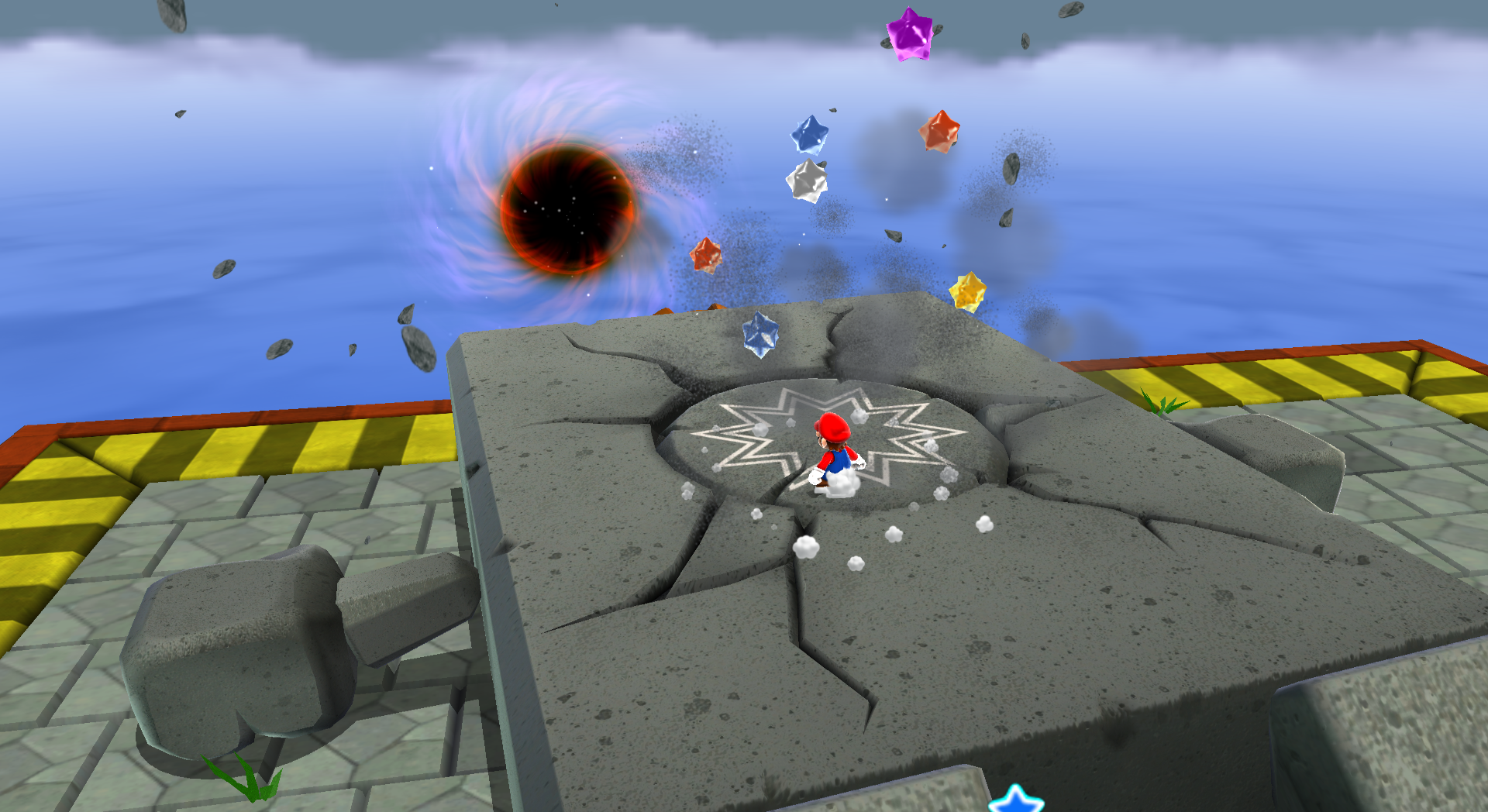 File:SMG2 Whomp King Arena.png - Super Mario Wiki, the Mario encyclopedia