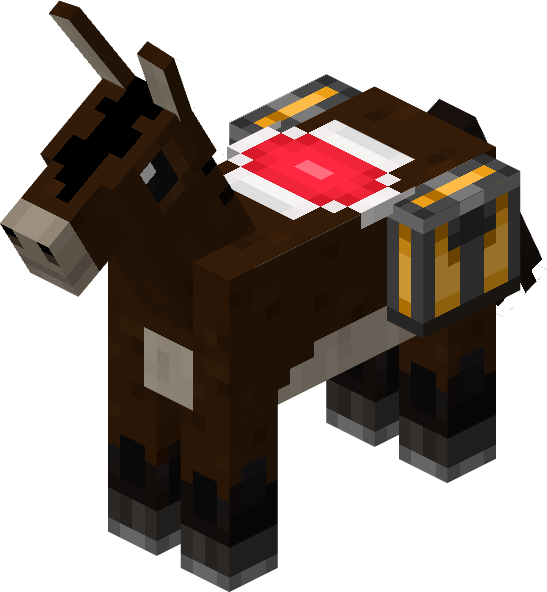 File:Minecraft Mario Mash-Up Mule Saddled Chest Render.png - Super ...