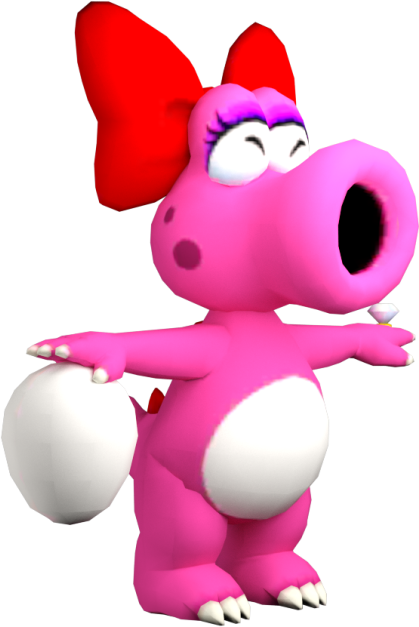 File:MKTBirdoModel.png - Super Mario Wiki, the Mario encyclopedia