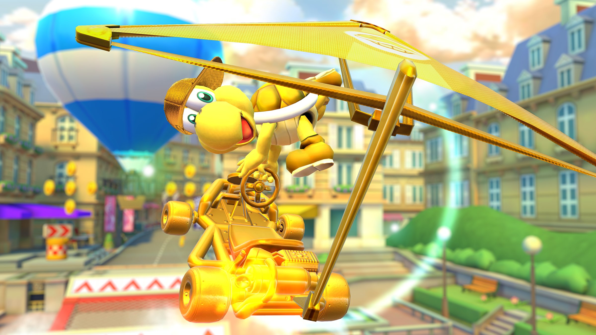 File:MKT Gold Koopa Freerunning Paris.jpg - Super Mario Wiki, the Mario ...