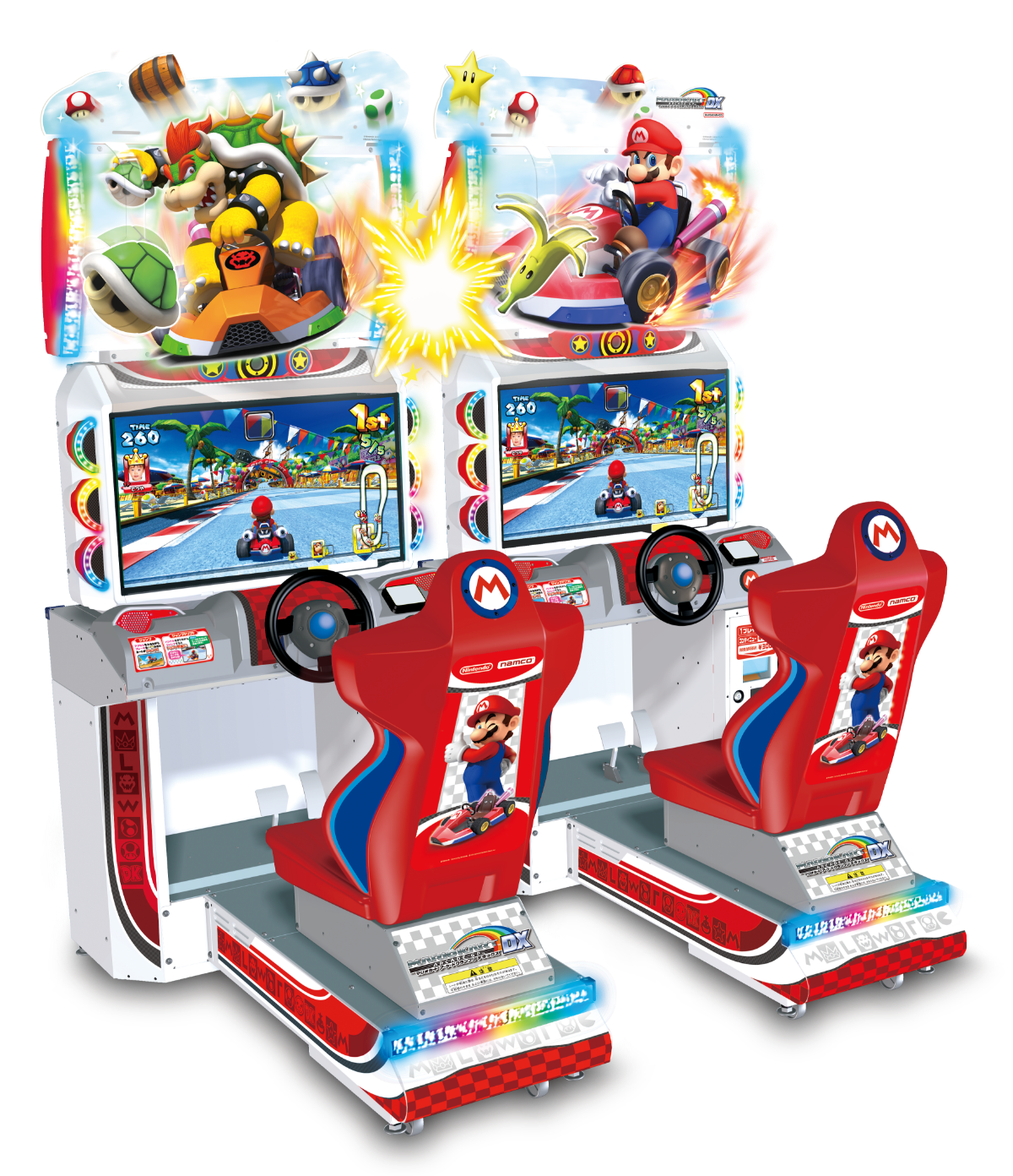 File:Mario Kart Arcade GP DX - Cabinets.png - Super Mario Wiki, the ...