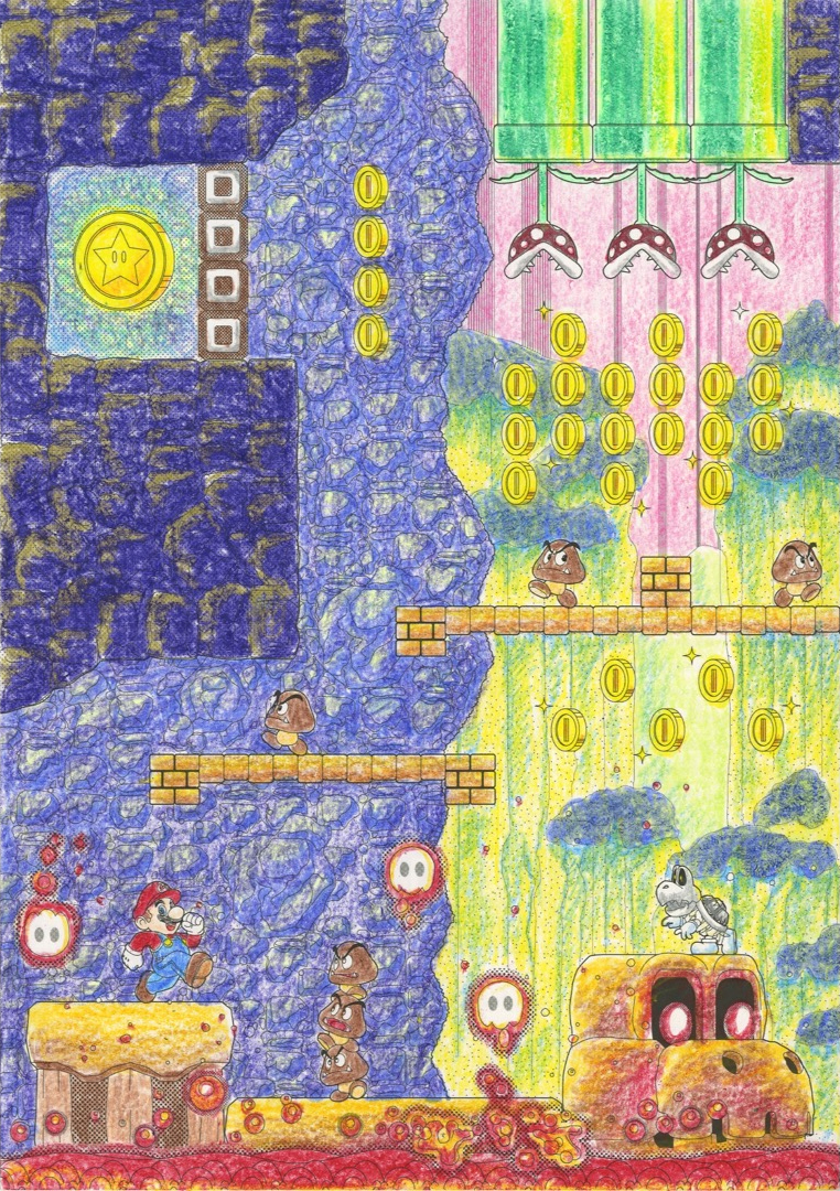 File NSSM Page 11 Coloring Example jpg Super Mario Wiki The Mario Encyclopedia