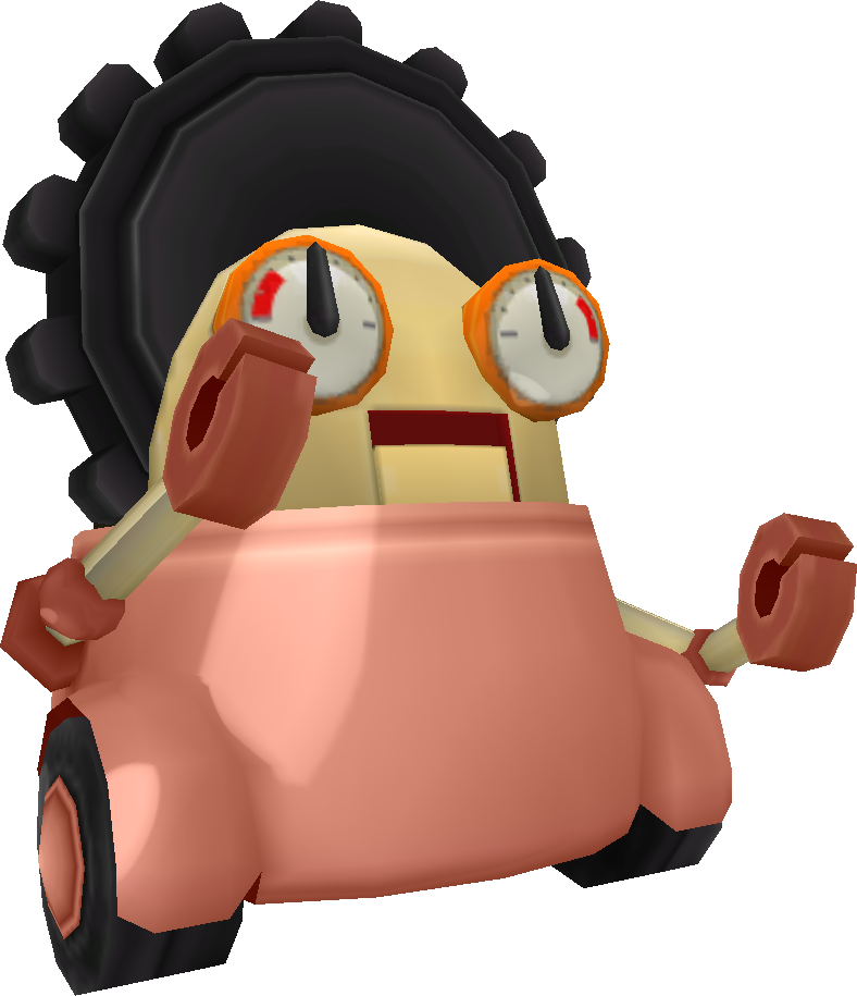 File:SMG Asset Model Gearmo (Red).png - Super Mario Wiki, the Mario ...