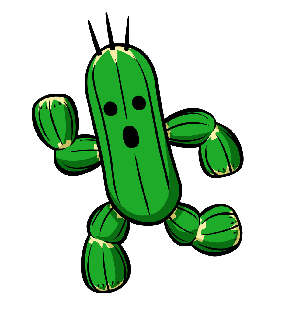 File:MH3on3 Cactuar1.png - Super Mario Wiki, the Mario encyclopedia
