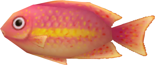 File:SMG Asset Model Fish (Red).png - Super Mario Wiki, the Mario ...