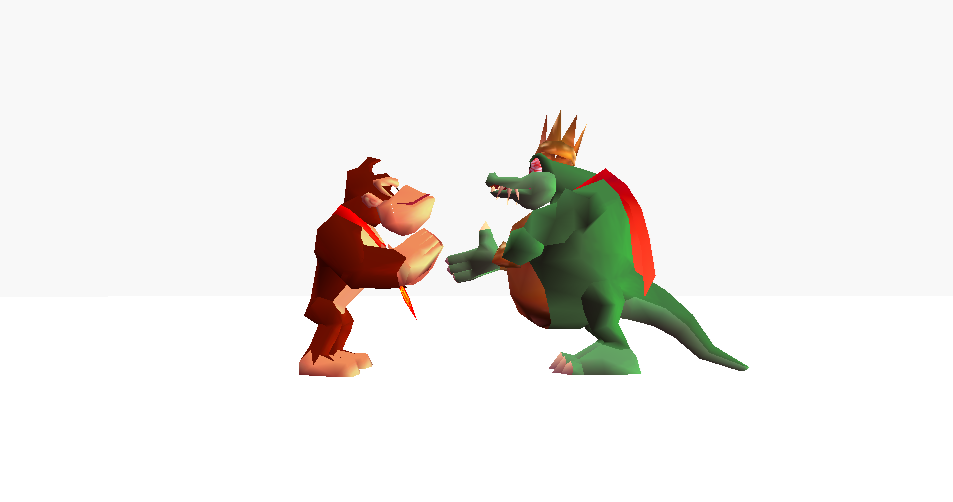 File:DK & K. Rool (DK64).png - Super Mario Wiki, the Mario encyclopedia