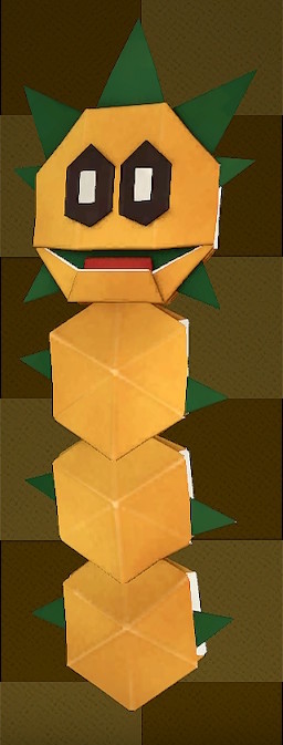 File:OrigamiPokey.jpg - Super Mario Wiki, the Mario encyclopedia