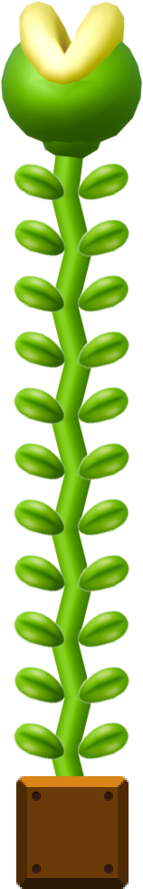 File:NSMBU Asset Model Vine Block.png - Super Mario Wiki, the Mario ...