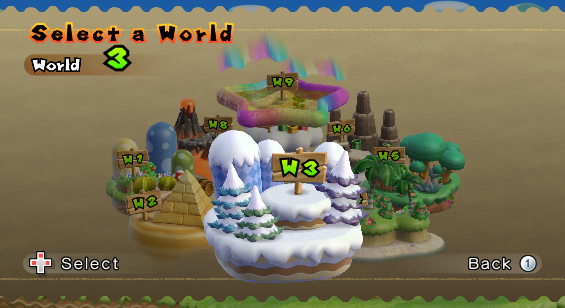 World 3 (New Super Mario Bros. Wii) - Super Mario Wiki, the Mario ...