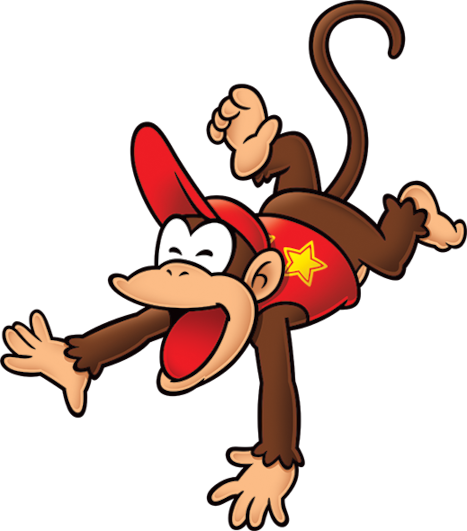 File:Diddy Jump variant.png - Super Mario Wiki, the Mario encyclopedia