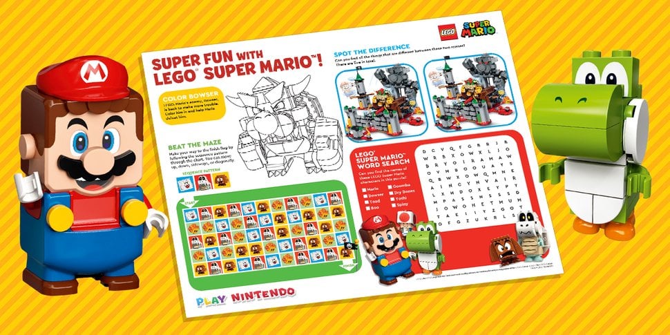 File:PN LEGO Super Mario activity sheet banner.jpg - Super Mario Wiki ...