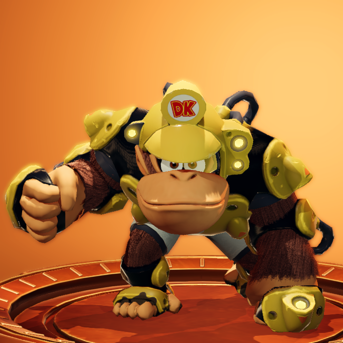 File:Donkey Kong (Chain Gear) - Mario Strikers Battle League.png ...