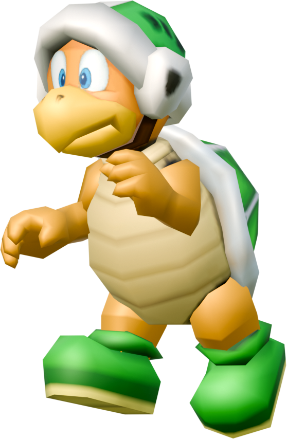 File:NSMBW Asset Model Hammer Bro.png - Super Mario Wiki, the Mario ...