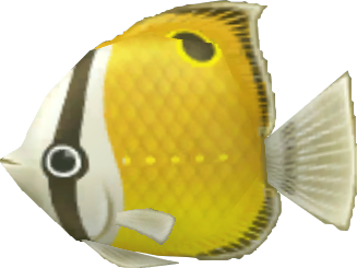File:SMG Asset Model Fish (Yellow).png - Super Mario Wiki, the Mario ...