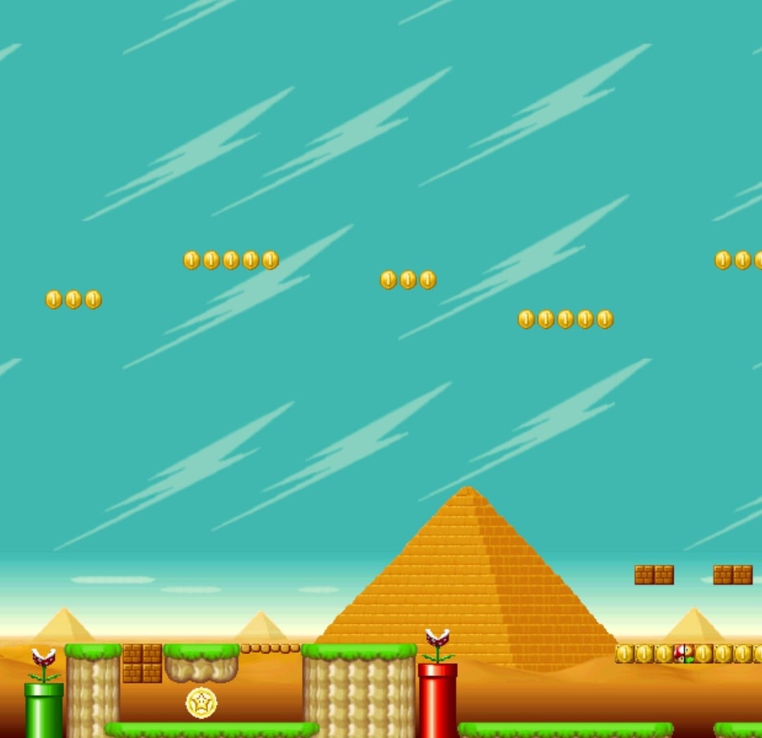 File:NSMB W2-2 2nd Star Coin.jpg - Super Mario Wiki, the Mario encyclopedia