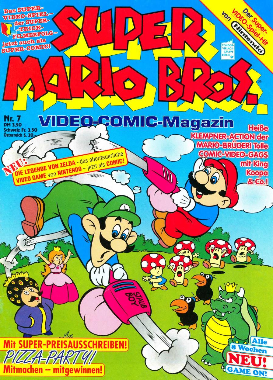 Super Mario Bros. Video-Comic-Magazin Nr. 7 - Super Mario Wiki, the ...