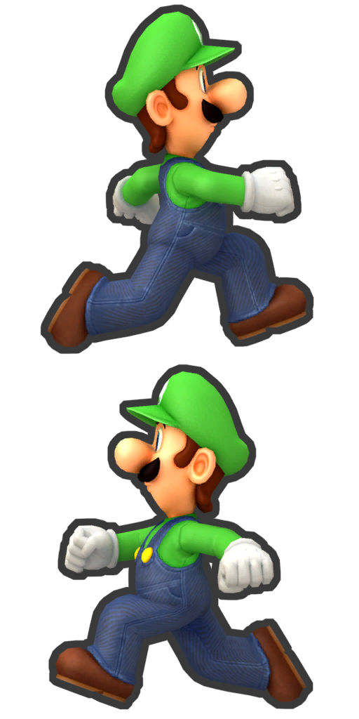 File:Archer-ival - Luigi.png - Super Mario Wiki, the Mario encyclopedia