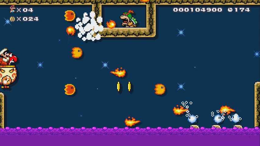 Red Yoshi's Highway of Flames - Super Mario Wiki, the Mario encyclopedia