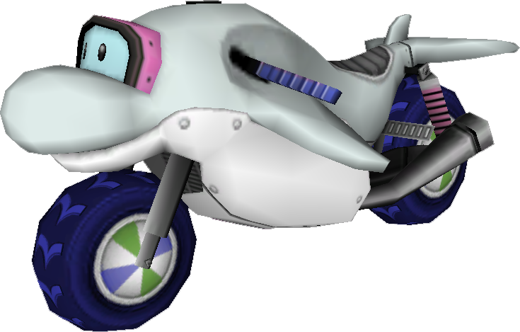 File:Dolphin Dasher (Medium Female Mii) Model.png - Super Mario Wiki ...