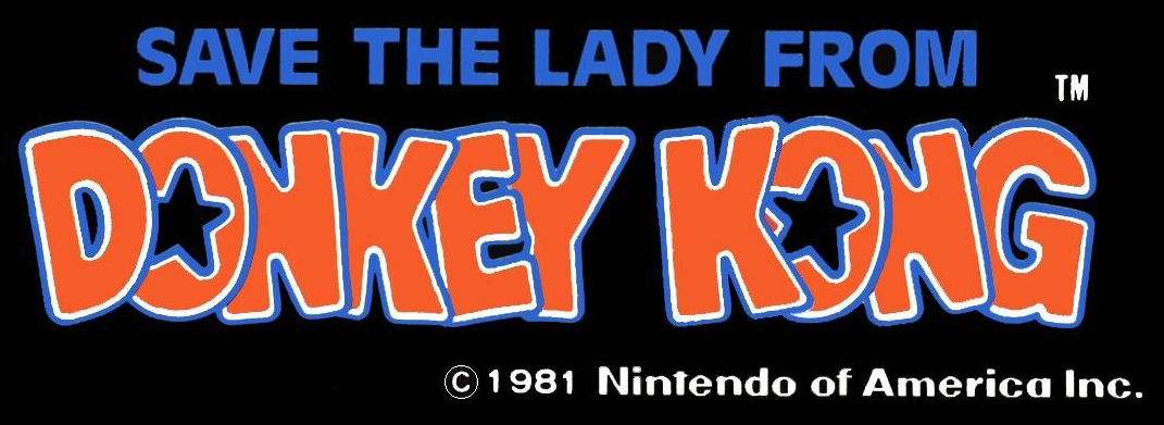 File:DK Logo Save the Lady from Donkey Kong.png - Super Mario Wiki, the ...