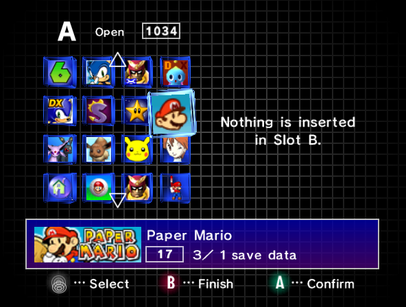 File:GCN Memory Card Screen.png - Super Mario Wiki, the Mario encyclopedia