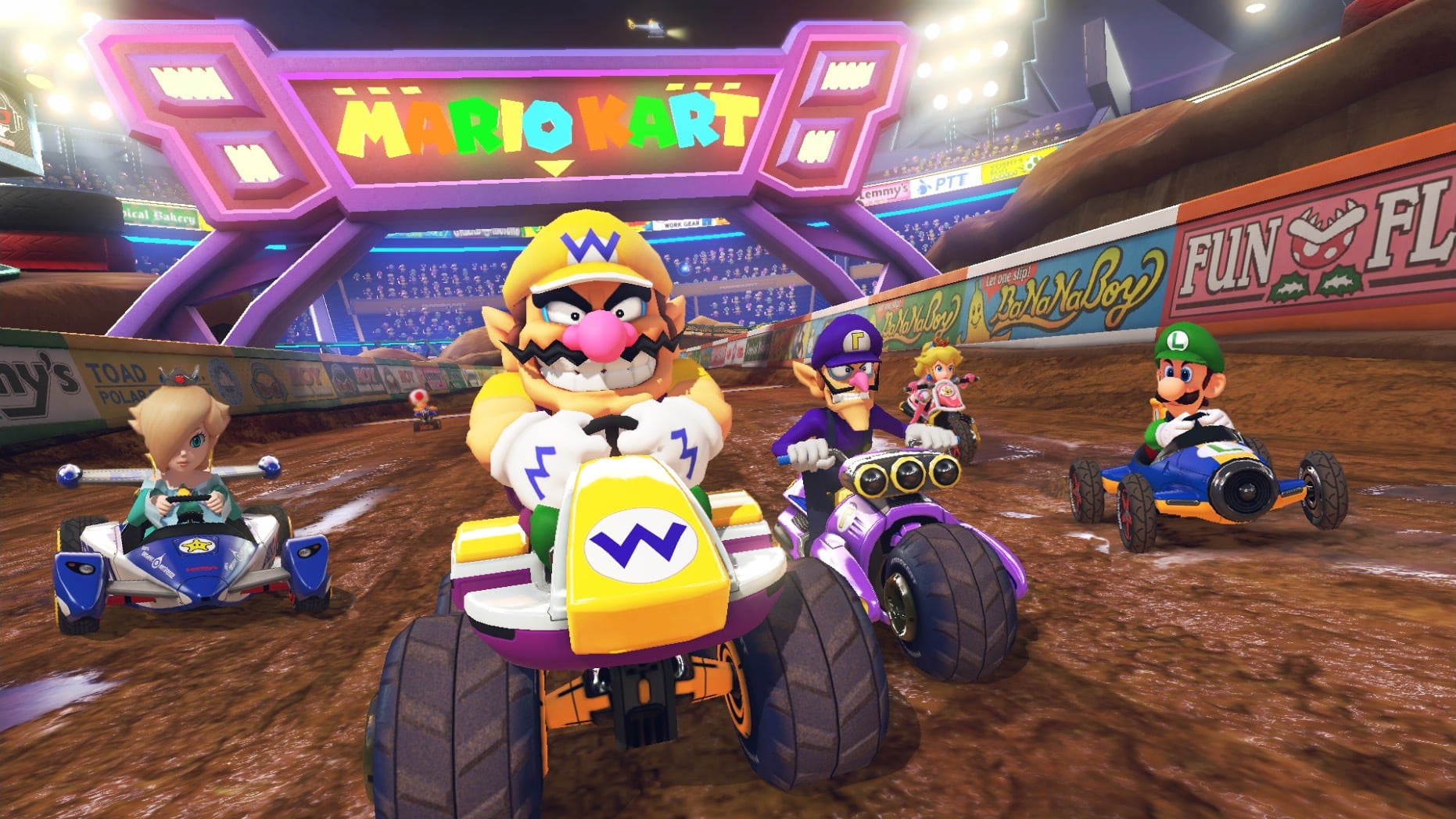 File:MK8D GCN Waluigi Stadium Scene 3.jpg - Super Mario Wiki, the Mario ...