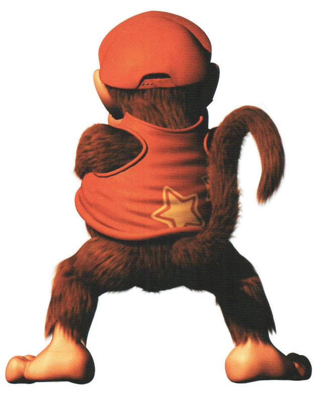 File:DiddyKongBehind.png - Super Mario Wiki, the Mario encyclopedia