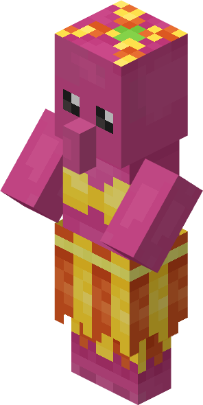 File:Minecraft Mario Mash-Up Librarian Villager Render.png - Super ...