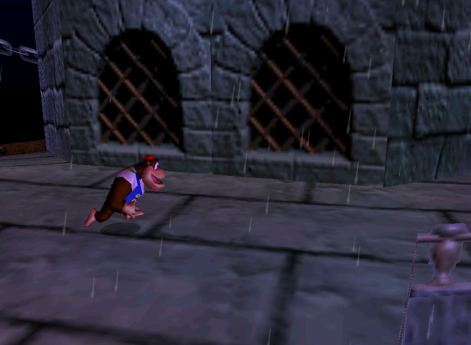 File:DK64 Creepy Castle exterior.png - Super Mario Wiki, the Mario ...