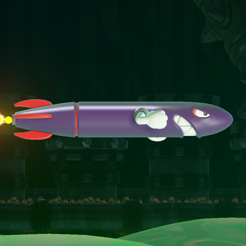 File:SMBW Screenshot Missile Meg.png - Super Mario Wiki, the Mario ...