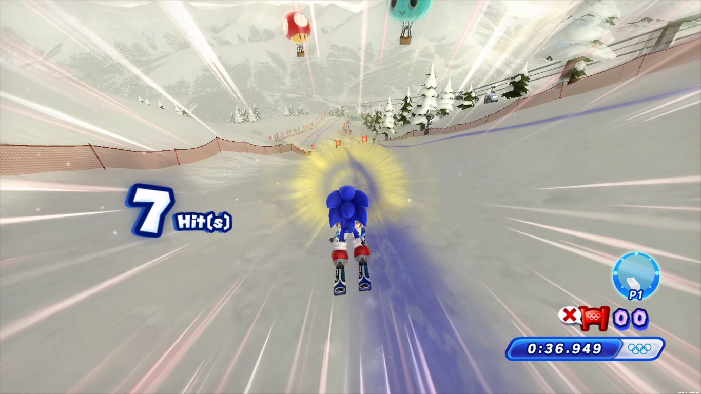 Alpine Skiing Downhill - Super Mario Wiki, the Mario encyclopedia