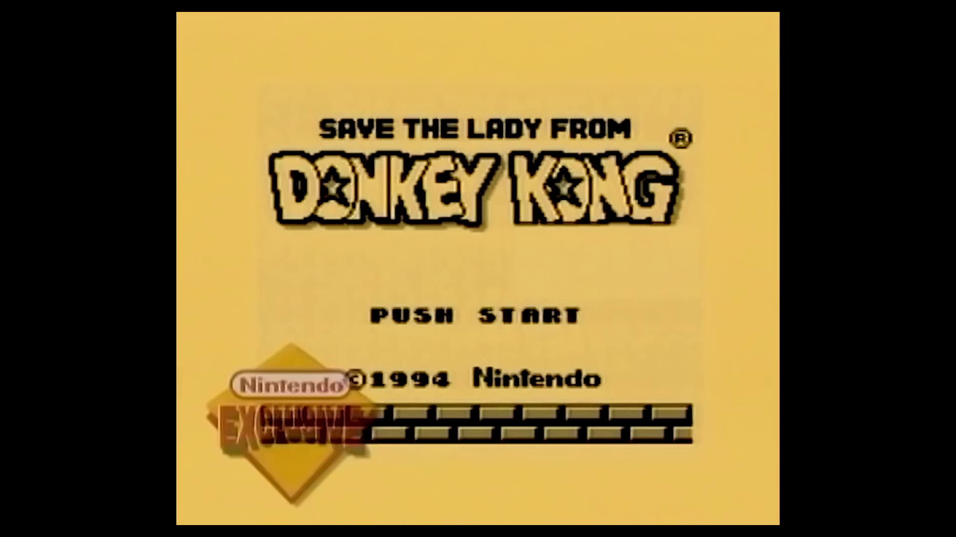 File:Game Boy Save The Lady From Donkey Kong Title Screen.png - Super ...