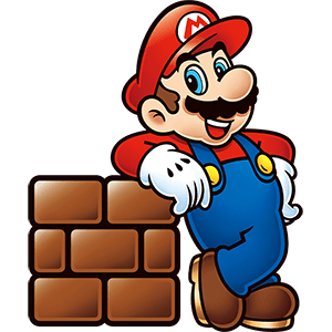 File:Mario Brick Block Shaded 2D Artwork.png - Super Mario Wiki, the ...