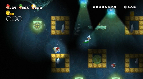File:NSMBW World 8-4 Screenshot.png - Super Mario Wiki, the Mario ...