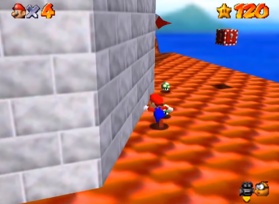File:SM64 Flat Roof.png - Super Mario Wiki, the Mario encyclopedia