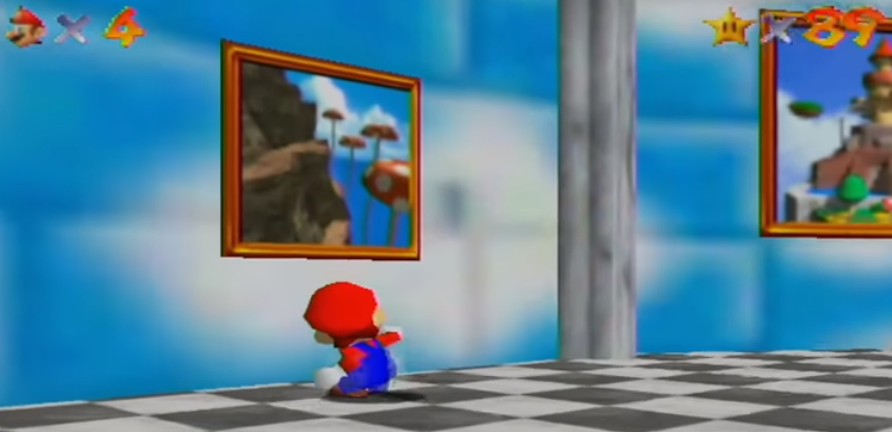 File:SM64-Facing Tall, Tall Mountain.png - Super Mario Wiki, the Mario ...