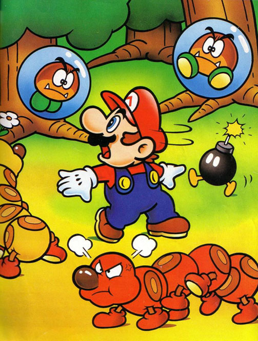 File:SMW Forest of Illusion Scene Artwork.png - Super Mario Wiki, the ...