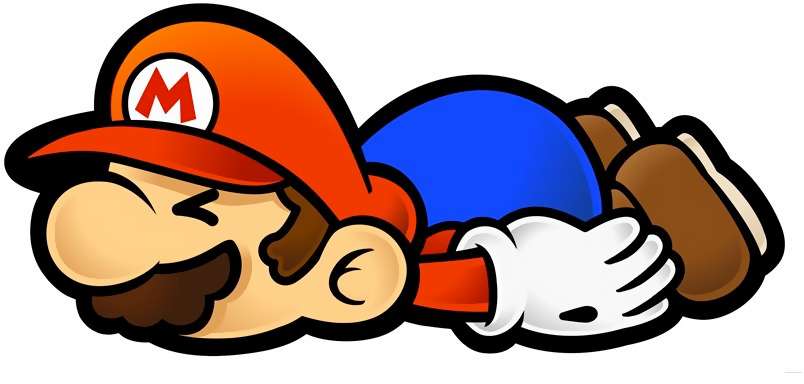 File:Mariofaint.png - Super Mario Wiki, the Mario encyclopedia