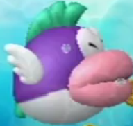 File:NSMBW Cheep-Chomp Render.png - Super Mario Wiki, the Mario ...