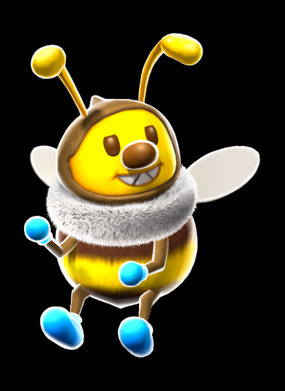 File:SMG Bee Artwork.png - Super Mario Wiki, the Mario encyclopedia