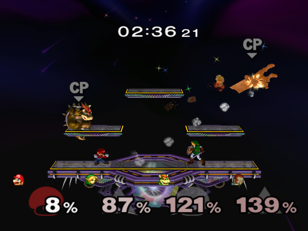 File:Battlefield-Melee.png - Super Mario Wiki, the Mario encyclopedia